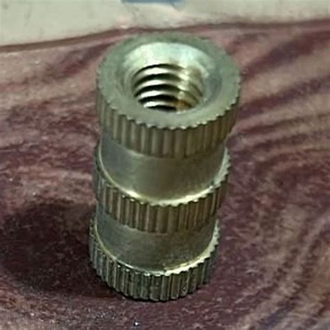 Brass Threaded Insert Diameter 6 Mm Size 20mm Length At ₹ 10piece In Faridabad