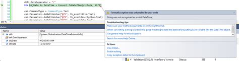 Convert Aspnet Textbox Control Text Contents To Datetime Format Stack Overflow