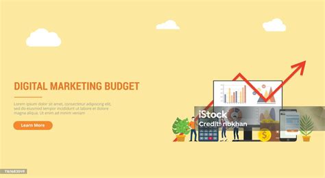 Halaman Arahan Desain Situs Web Ui Ux Untuk Kampanye Keuangan Anggaran