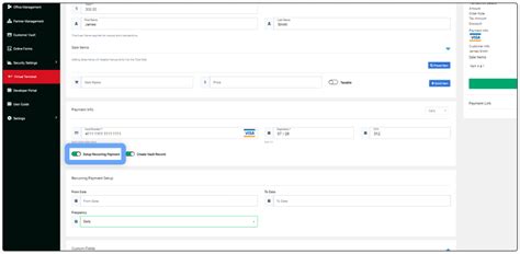 Recurring Payments