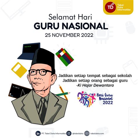 pt tabel data informatika on linkedin hariguru2022 teacherday