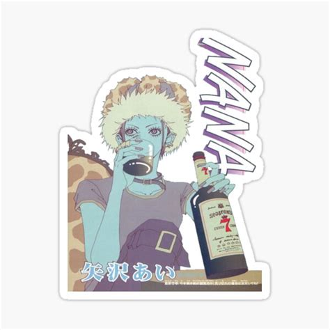 NANA Osaki Anime Sticker For Sale By Yazliyana Redbubble