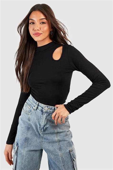 High Neck Bodysuits Turtleneck Bodysuits Boohoo Uk