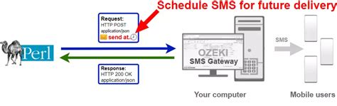 Perl Schedule Sms With The Rest Api Code Sample