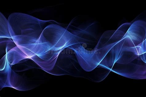 A Deep Cyber Blue Digital Design With Flowing Data Streams And Luminous Abstract Connections Ai