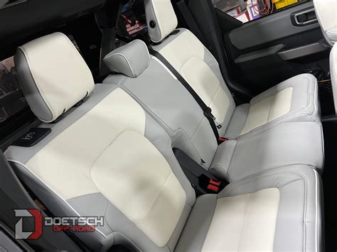 Multiple Katzkin Kits Installed Bronco6g 2021 Ford Bronco And Bronco