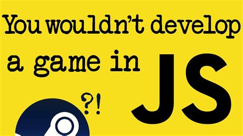 js gamedev like a caveman youtube