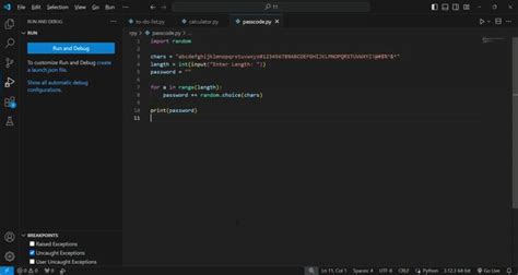 How To Create A Python Password Generator Shaik Rehan Posted On The