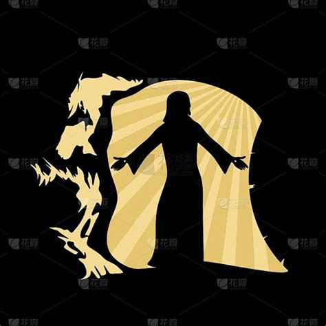 基督教的插图。基督的复活。