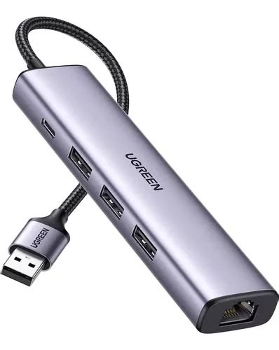 Adaptador Usb 30 A Ethernet Concentrador Multipuerto 5 Cuotas Sin