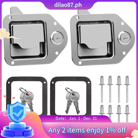 Truck Tool Box Latch Stainless Steel Toolbox Paddle Lock Replacement