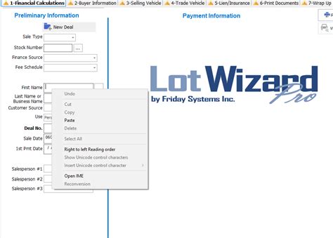 Using Mouse Right Click Feature