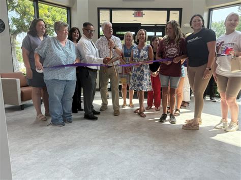 Chamber Of Commerce Celebrates School Of Nursing Building With Ribbon