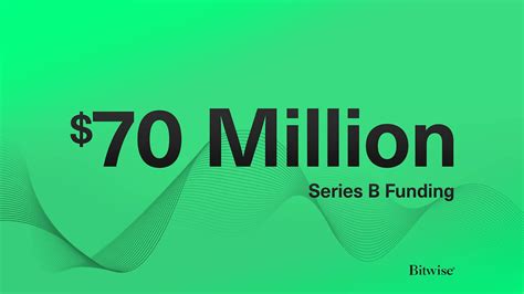 Bitwise Asset Management Completes 70 Million Series B