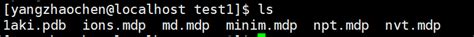 Gromacs 示例mdp文件下载 Csdn博客