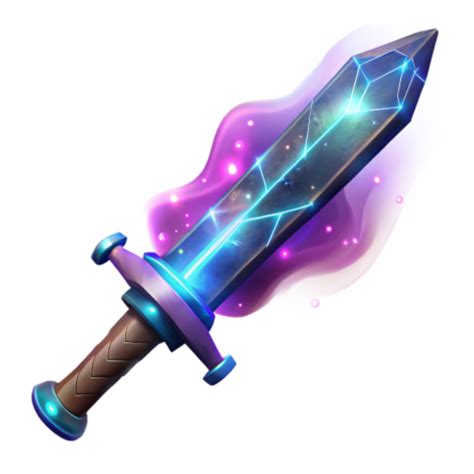 Magnificent Abstract Cosmic Sword Galaxy Weapon Art 4k 56749299 Png