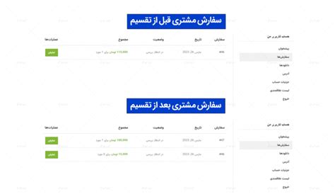 افزونه WooCommerce Split Orders تقسیم سفارشات مشتریان