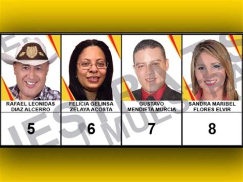 Listado Completo De Los Candidatos A Diputados Por Francisco Morazán