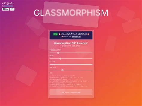 Cssglass By Miketromba A Nuxt Template Built At Lightspeed