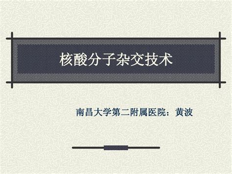 2009核酸分子杂交技术word文档在线阅读与下载无忧文档