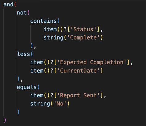 how to fix an invalid expression in power automate