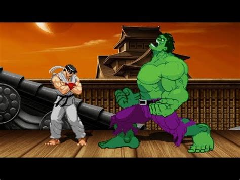 MASTER RYU Vs HULK High Level Insane Fight YouTube