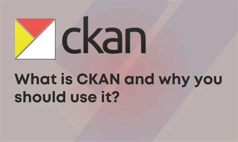 Ckan What Is Ckan And Why You Should Use It Coding Beast