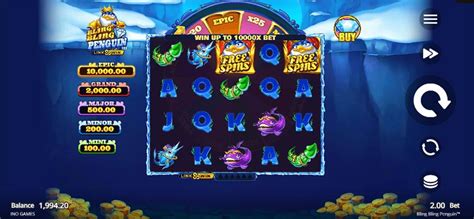 Bling Bling Penguin Slot - Free Play in Demo Mode