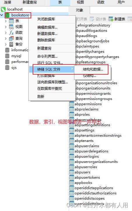 Navicate 导入导出数据库navicate导出数据库 Csdn博客
