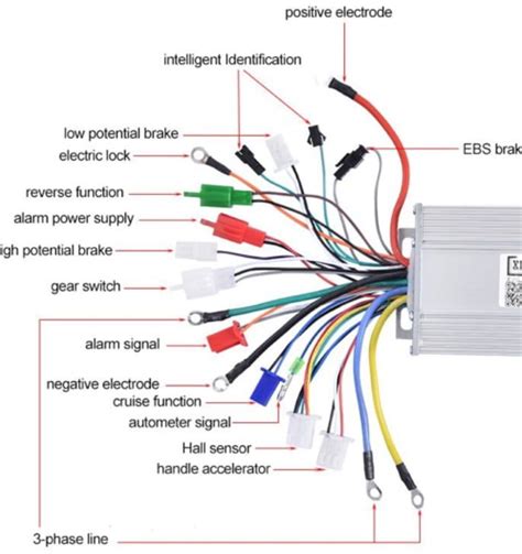 L Faster 36v48v 1000w Scooter Brush Motor Controller Motor Controller