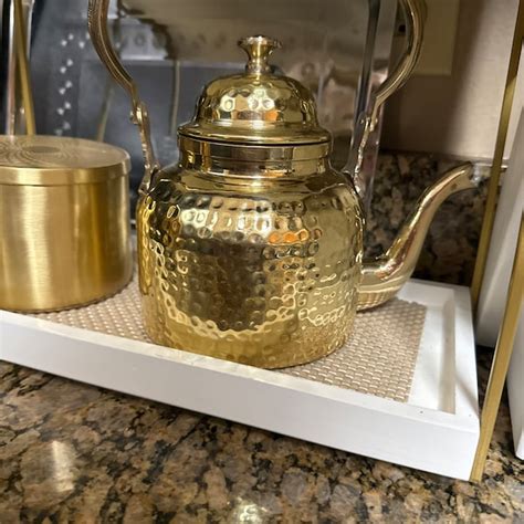 Handcrafted 100 Pure Copper Glass Drinkware Silver Touch Set Of