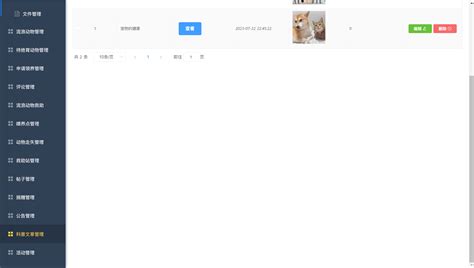 基于spring Bootvue的宠物领养系统 Csdn博客