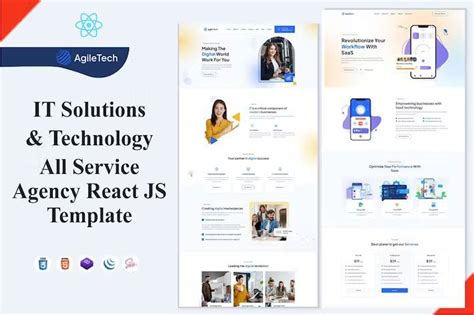 agiletech it solutions and technology react js latest version