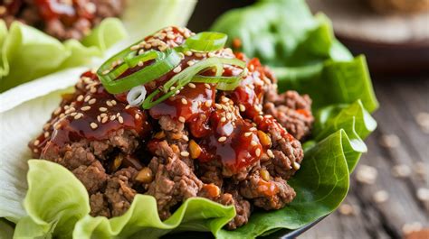 Keto Spicy Beef Lettuce Wraps Recipe Keto Social Eats