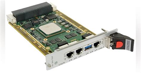 3u Vpx Embedded Computing Board For Military And Transportation Uses