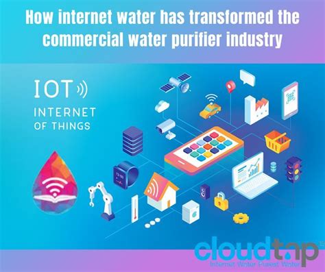AI AND IoT IN WATER HOW INTERNET WATER IS TRANSFORMING THE COMMERCIAL WATER PURIFIER INDUSTRY