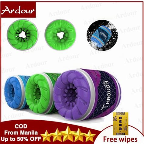 Ardour Soft Double Male Masturbator Adult Cup Vagina Anal Massage Penis