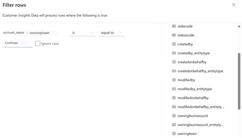 Filter Out Unwanted Data From Your Ingested Data Dynamics 365 Customer Insights Microsoft Learn