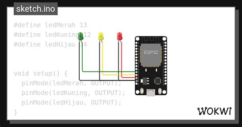 Nahdiatul Khaira Modul 16 Wokwi ESP32 STM32 Arduino Simulator