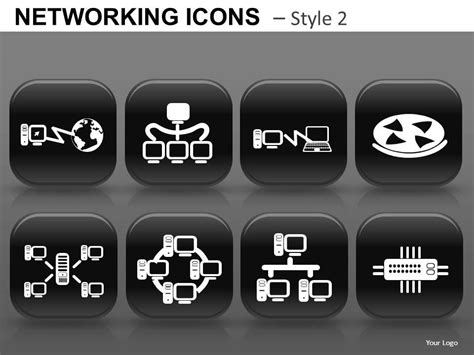 Networking Icons Style Powerpoint Presentation Slides DB Templates PowerPoint Presentation