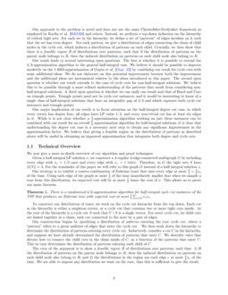 A 4 3 Approximation Algorithm For Half Integral Cycle Cut Instances Of