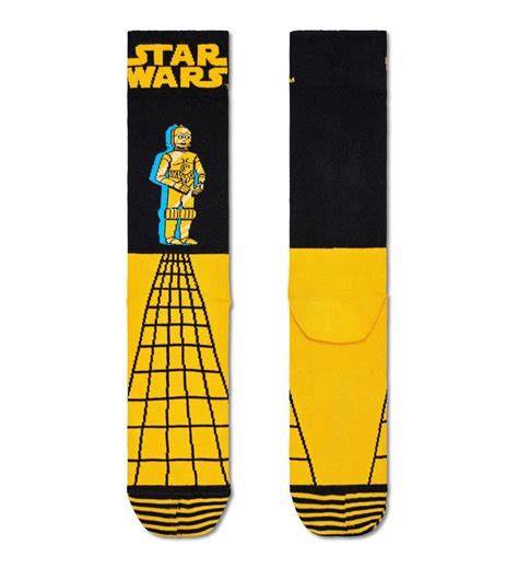 Happy Socks Socken 1 Paar Star Wars C 3po Socks Comicsocken Von