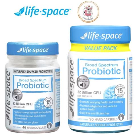 Jual Life Space Broad Spectrum Probiotic 40 And 90 Capsules Original