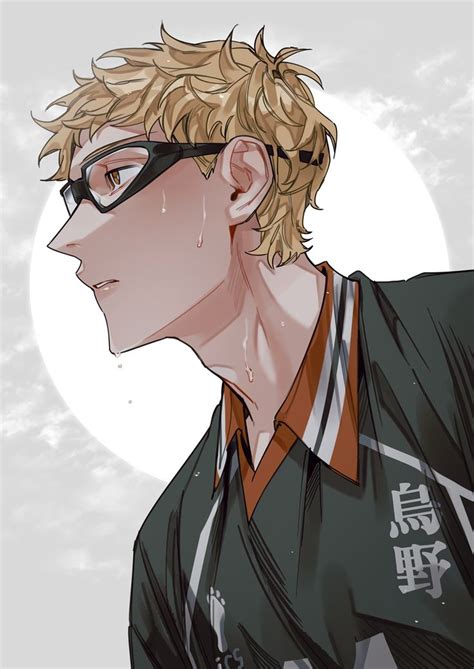 Pin By Falcon On Tsuki Haikyuu Tsukishima Haikyuu Kageyama