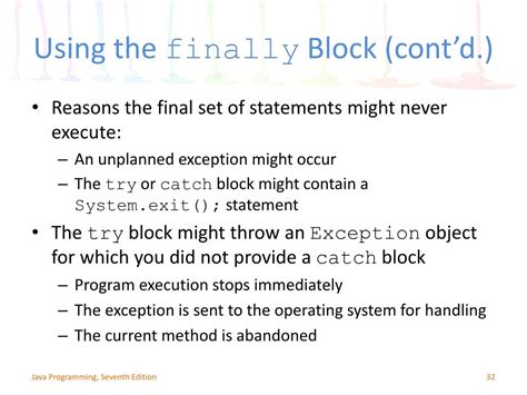 Ppt Chapter 12 Exception Handling Powerpoint Presentation Free Download Id3960273
