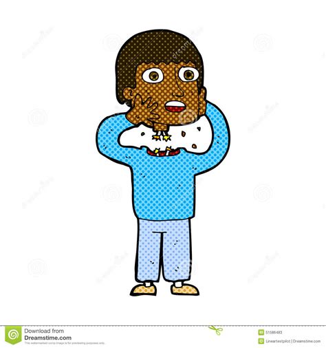 Comic Cartoon Secret Robot Stock Illustration Illustration Of Funny