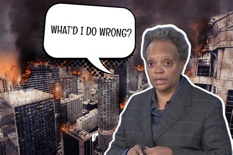 Chicago Mayor Lori Lightfoot Soundly Defeated Guess What She Blames Patriot Clash