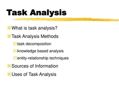 Ppt Task Analysis Powerpoint Presentation Free Download Id2776704