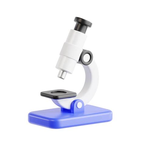 Premium Photo 3d Microscope Illustration
