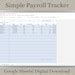 Summary Payroll Report Easy To Use Employee Payroll Tracker Summarize Each Payroll Check Into